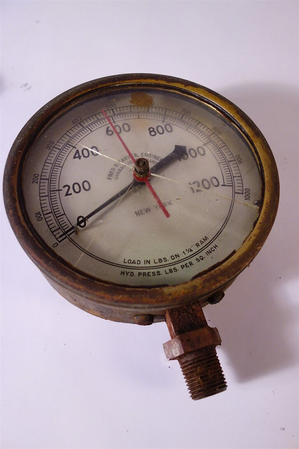 Fred Carver Pressure Gauge / Lab Press Gauge – Hurst & Associates