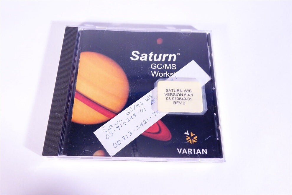 Varian Saturn GC/MS Gas Chromatograph Mass Spectrometry Workstation ...
