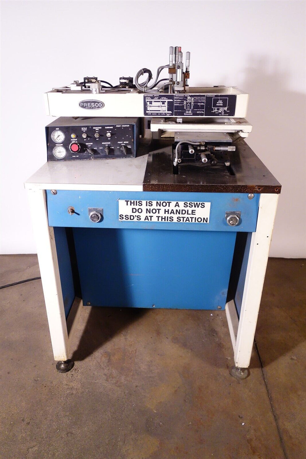 AMI Presco Model 465 Screen / Printer Semiconductor PCB Presco – Hurst ...