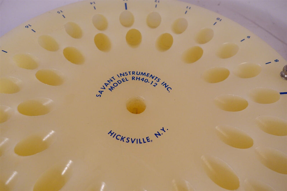 Thermo Scientific Savant RH40-12 SpeedVac Rotor – Hurst & Associates