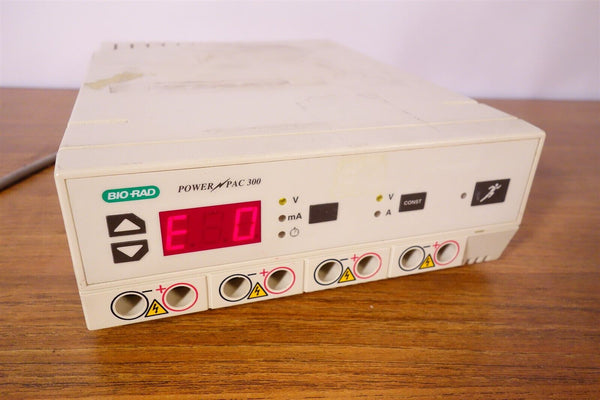 Bio-Rad PowerPac 300 Electrophoresis Power Supply 120V (error codes/pa ...